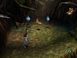 Screenshot of Pitfall 3D: Beyond the Jungle (PlayStation, 1998) - MobyGames