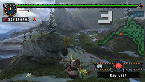 Screenshot of Monster Hunter: Freedom 2 (PSP, 2007) - MobyGames