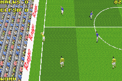 Screenshot of David Beckham Soccer (Game Boy Advance, 2001) - MobyGames