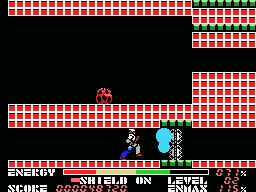 Screenshot of Thexder (MSX, 1985) - MobyGames