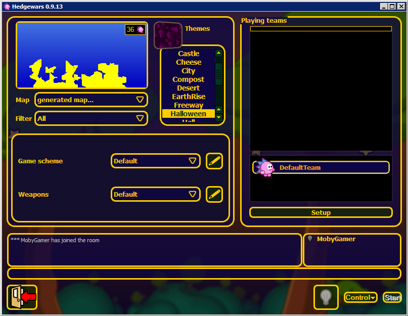 Screenshot of Hedgewars (Windows, 2006) - MobyGames