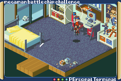 Screenshot of Mega Man: Battle Chip Challenge (Game Boy Advance, 2003) - MobyGames