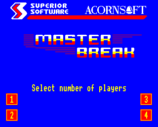 Master Break (1991) - MobyGames