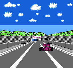 Screenshot of Formula 1 Sensation (NES, 1993) - MobyGames