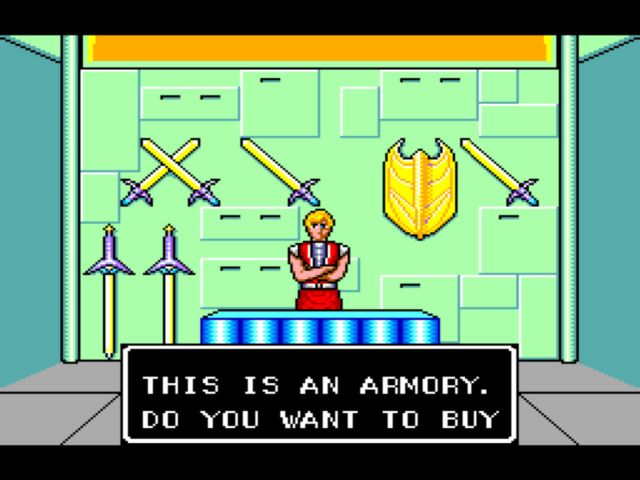 Screenshot of Sega Ages 2500: Vol.32 - Phantasy Star: Complete ...