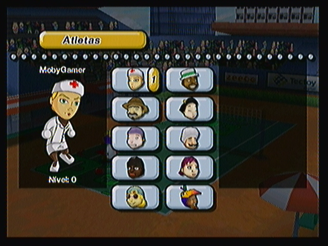 Screenshot of Boomerang Sports Peteca (Zeebo, 2010) - MobyGames