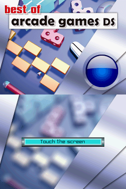 Screenshot of Best of Arcade Games DS (Nintendo DS, 2009) - MobyGames
