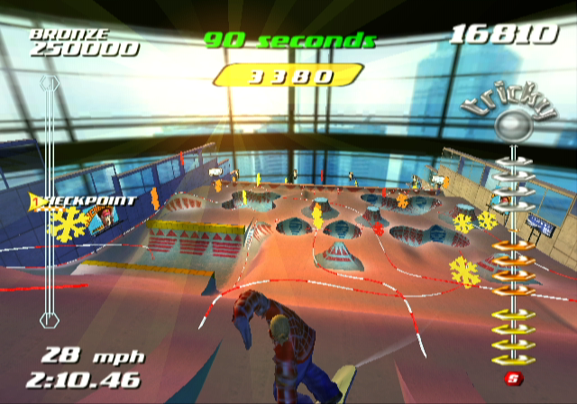 Screenshot of SSX Tricky (GameCube, 2001) - MobyGames