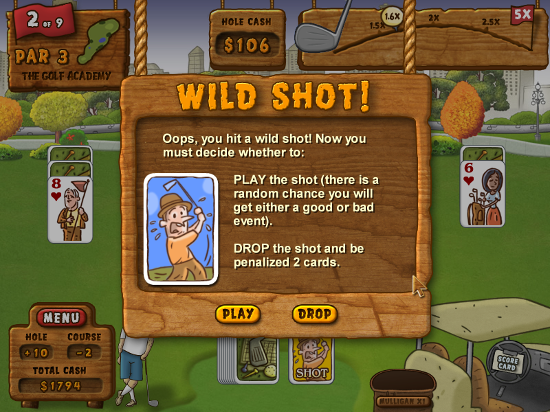 Screenshot of Fairway Solitaire (Windows, 2007) - MobyGames