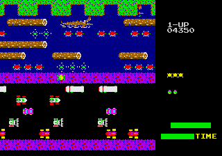 Screenshot of Frogger (Genesis, 1981) - MobyGames