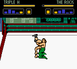 Screenshot of WWF Wrestlemania 2000 (Game Boy Color, 1999) - MobyGames