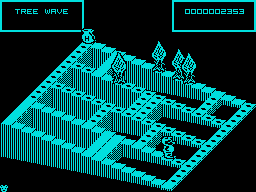 Screenshot of Crystal Castles (ZX Spectrum, 1983) - MobyGames