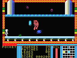Screenshot of Strange Loop (MSX, 1984) - MobyGames