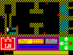 Screenshot of H.A.R.D (ZX Spectrum, 1986) - MobyGames