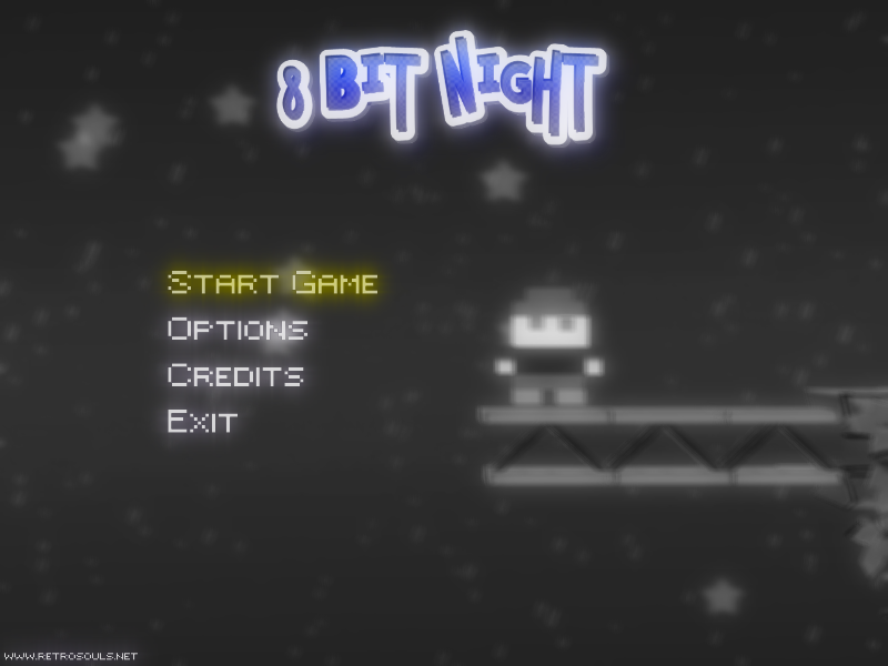 Screenshot of 8 Bit Night (Windows, 2011) - MobyGames