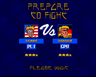 Screenshot of Mikro Mortal Tennis (Amiga, 1996) - MobyGames