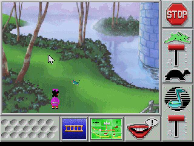 Screenshot of Roberta Williams' Mixed-Up Mother Goose (FM Towns, 1991 ...