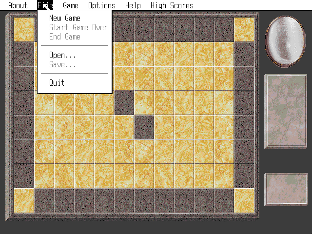 Screenshot of Ishidō: The Way of Stones (FM Towns, 1990) - MobyGames