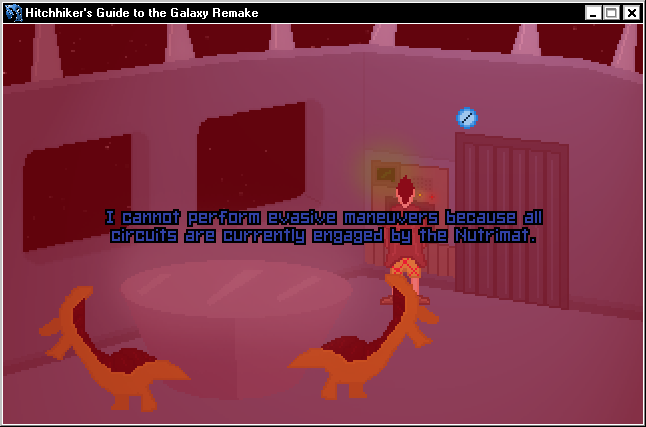 Screenshot of Hitchhiker's Guide to the Galaxy Remake (Windows, 2010) - MobyGames