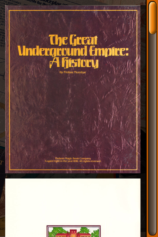 Screenshot of Lost Treasures of Infocom (iPhone, 2012) - MobyGames