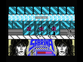Screenshot of Sabrina (MSX, 1987) - MobyGames