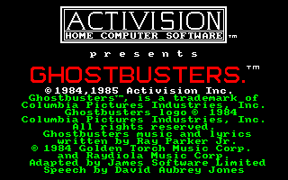 Ghostbusters screenshots - MobyGames