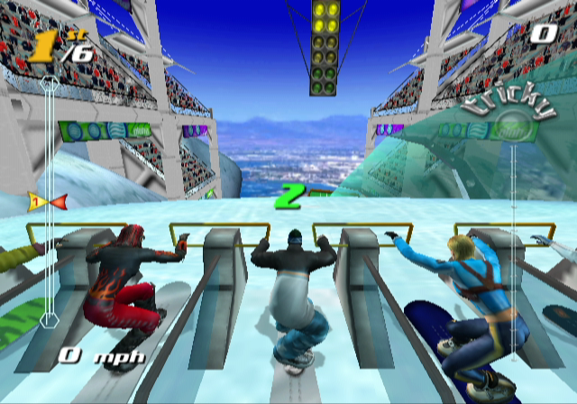 Screenshot of SSX Tricky (GameCube, 2001) - MobyGames
