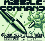 Screenshot of Arcade Classic 1: Asteroids / Missile Command (Game Boy ...