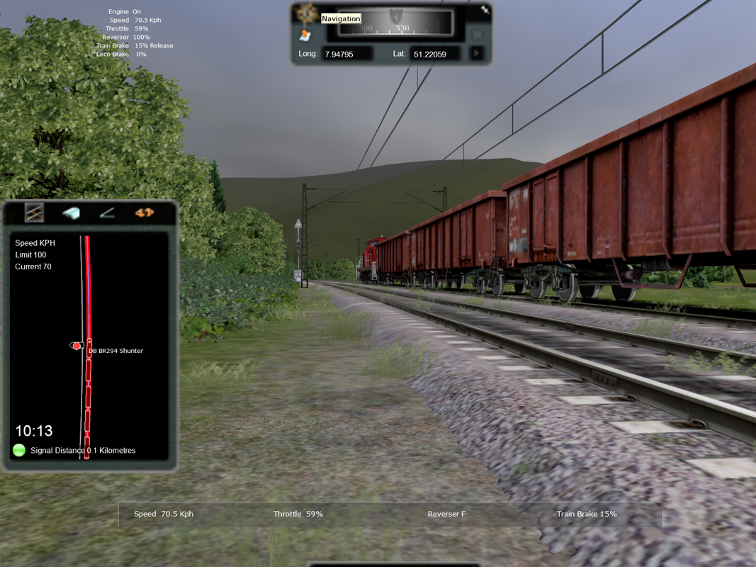 Screenshot of Rail Simulator (Windows, 2007) - MobyGames