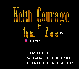Keith Courage in Alpha Zones screenshots - MobyGames