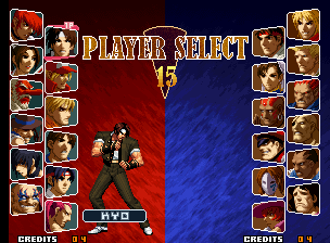 Screenshot of SVC Chaos: SNK vs. Capcom (Neo Geo, 2003) - MobyGames