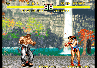 Screenshot of Fighter's History Dynamite (Arcade, 1994) - MobyGames