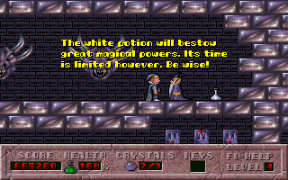 Screenshot of Hocus Pocus (DOS, 1994) - MobyGames