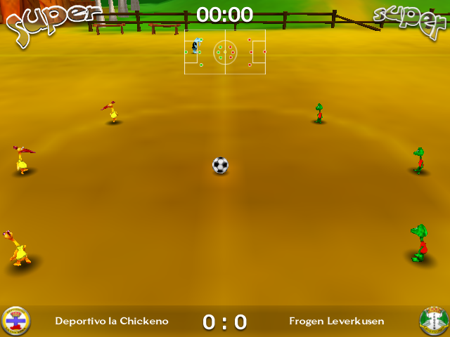 Screenshot of Pet Soccer (Windows, 2002) - MobyGames