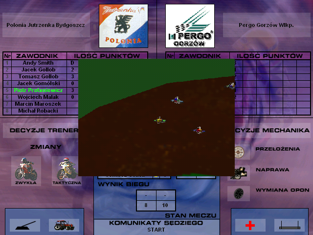 Screenshot of Speedway Manager 98 (Windows, 1998) - MobyGames