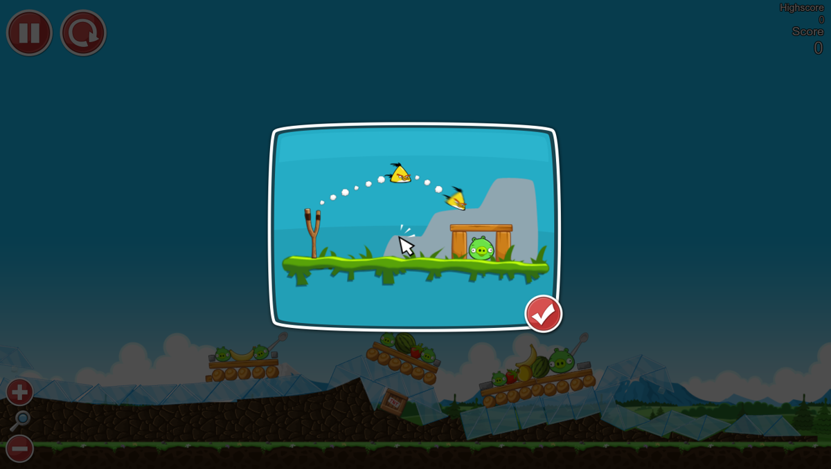 Screenshot of Angry Birds: Breakfast 1 (Windows, 2014) - MobyGames