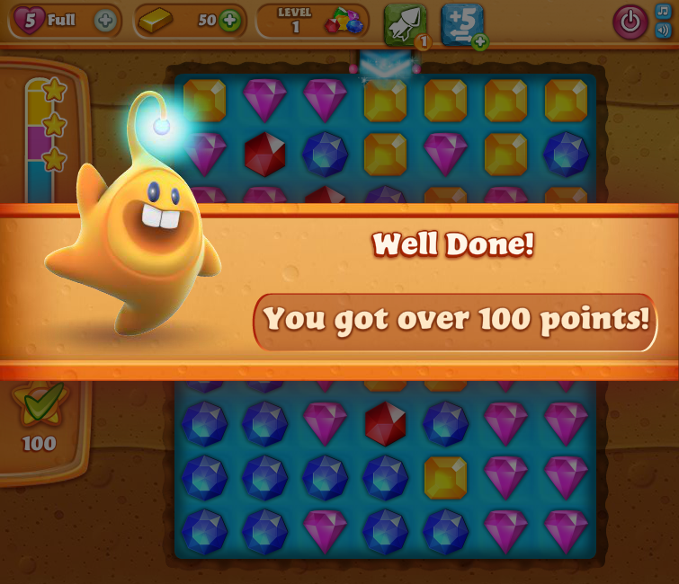 Screenshot of Diamond Digger Saga (Browser, 2014) - MobyGames