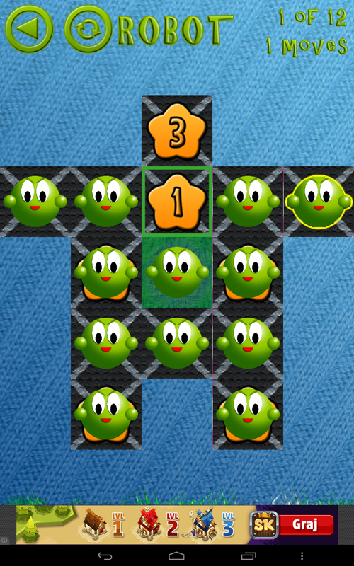 Screenshot of Peg Solitaire Saga (Android, 2014) - MobyGames