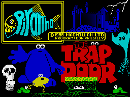 Screenshot of The Trap Door (ZX Spectrum, 1986) - MobyGames