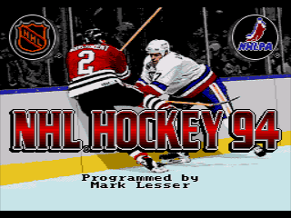 NHL '94 screenshots - MobyGames
