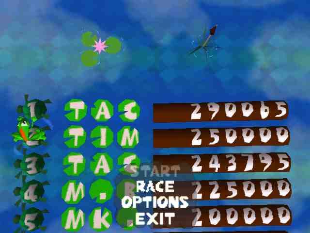 Screenshot of Frogger (Windows, 1997) - MobyGames