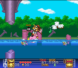 Screenshot of Hameln no Violin Hiki (SNES, 1995) - MobyGames