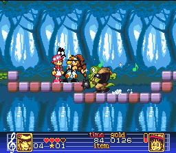 Screenshot of Hameln no Violin Hiki (SNES, 1995) - MobyGames