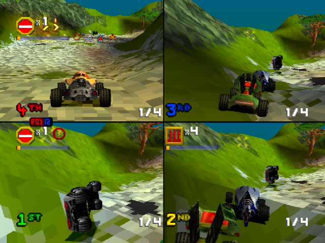 Screenshot of S.C.A.R.S. (PlayStation, 1998) - MobyGames