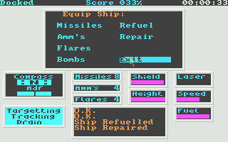 Screenshot of Space School Simulator: The Academy (Atari ST, 1986 ...