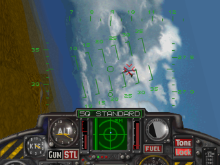 Screenshot of Top Gun: Fire at Will! (PlayStation, 1996) - MobyGames