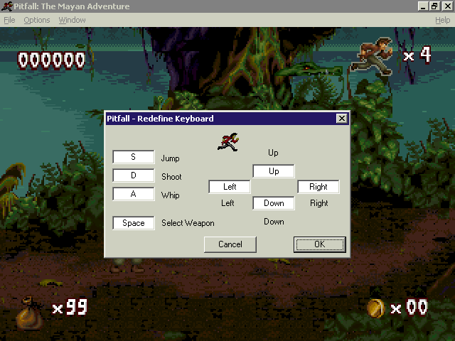 Screenshot of Pitfall: The Mayan Adventure (Windows, 1994) - MobyGames