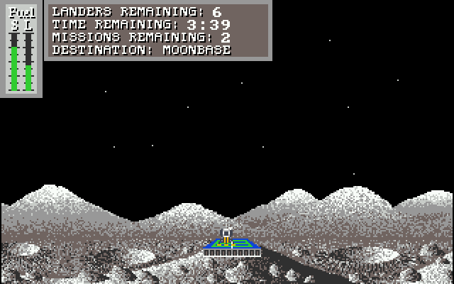 Screenshot of Destination: Moon Base (Amiga, 1992) - MobyGames