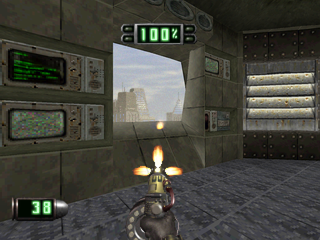 Screenshot of Disruptor (PlayStation, 1996) - MobyGames