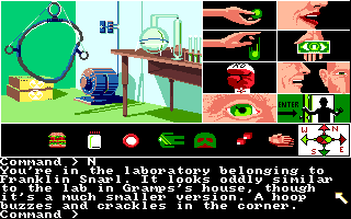 Screenshot of Tass Times in Tonetown (Amiga, 1986) - MobyGames